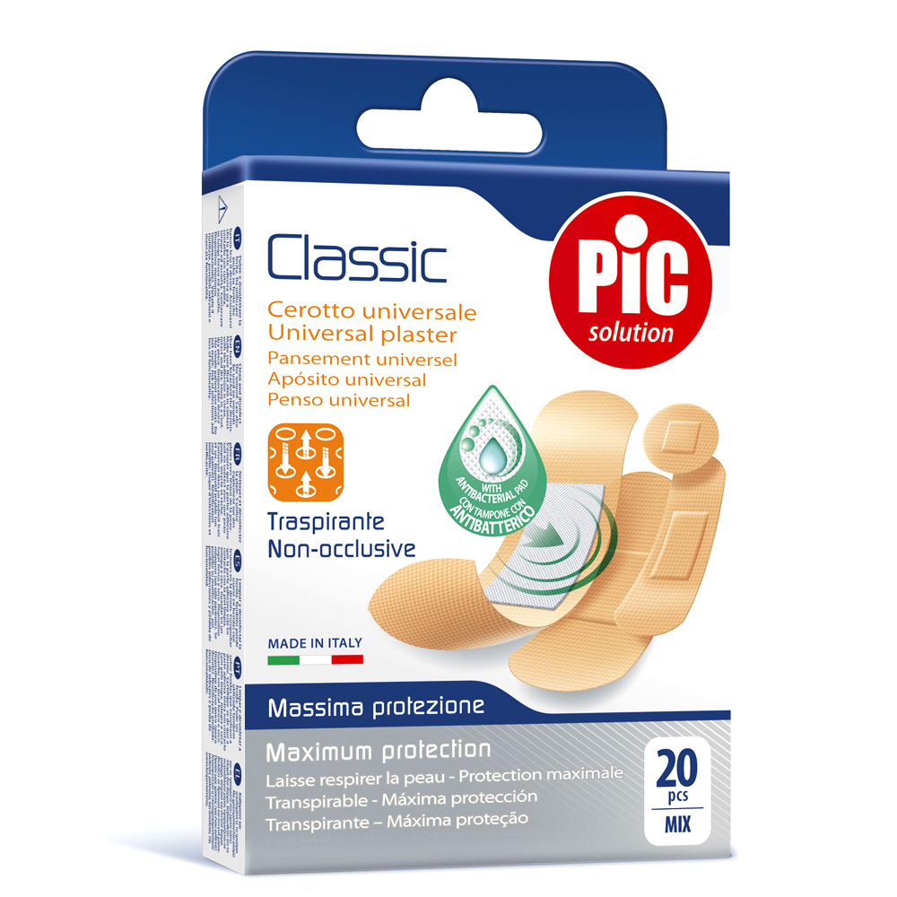 Pic Шархны лент классик антибактериал олон төрөлтэй №20 /Plasters ...