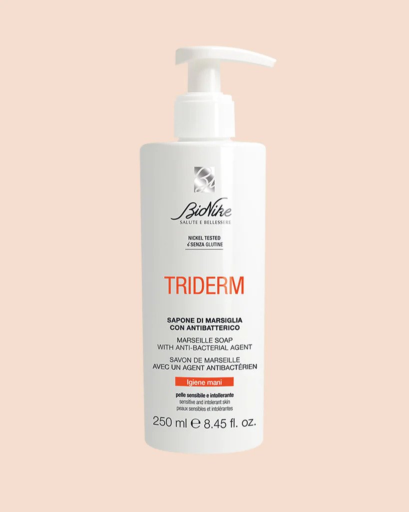 BioNike Triderm marseille soap with anti-bacterial agent bottle 250ml ...